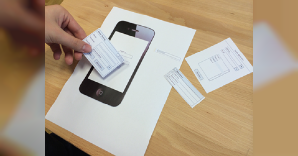 Paper Prototyping: GUI Test
