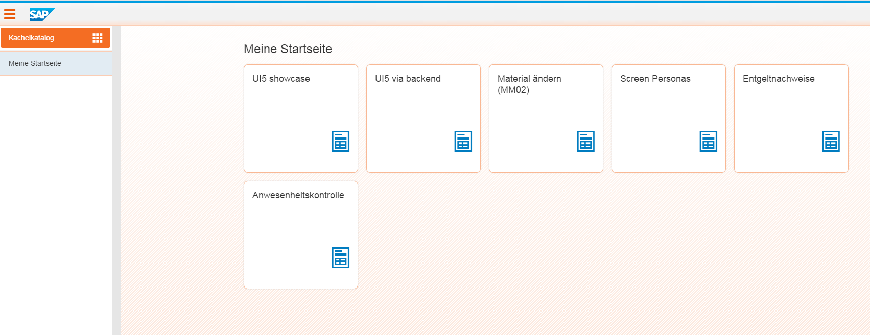SAP Enterprise Portal - Fiori und SAPUI5 Apps