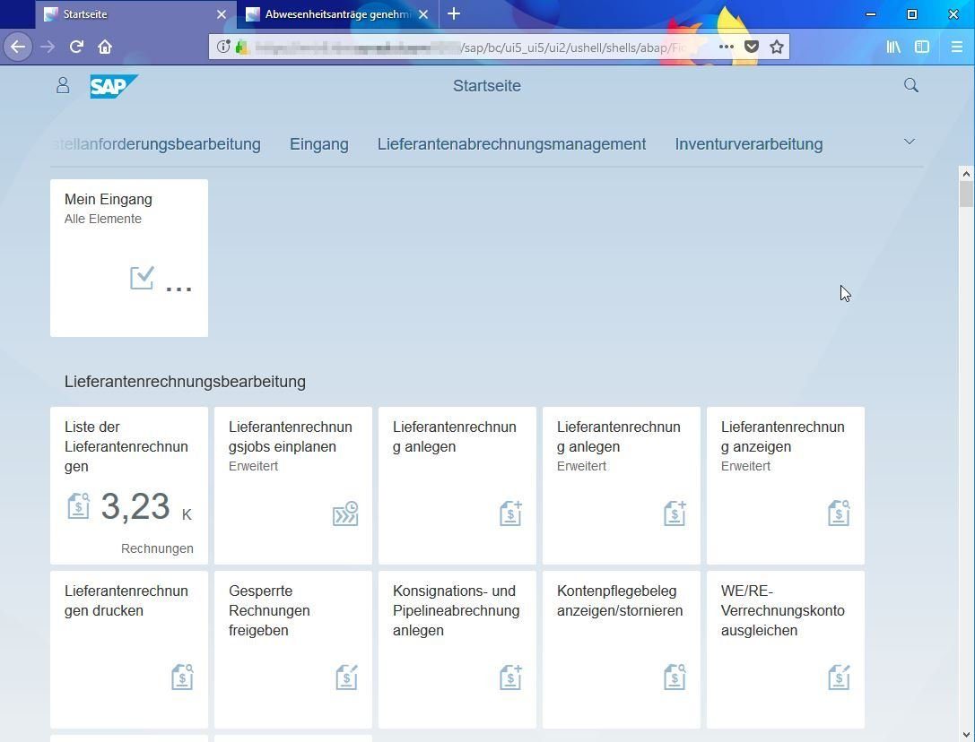 SAP Fiori My Inbox - So sieht's aus