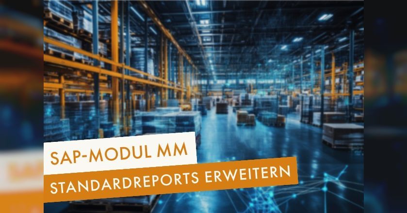 SAP MM: Standardreports ME2N, ME2L, ME2M … erweitern | Erlebe Software