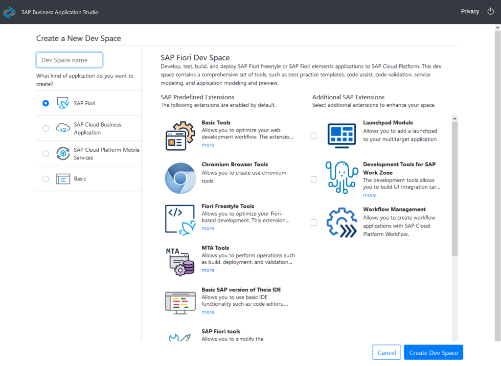 SAP Business Application Studio – die neue WebIDE?